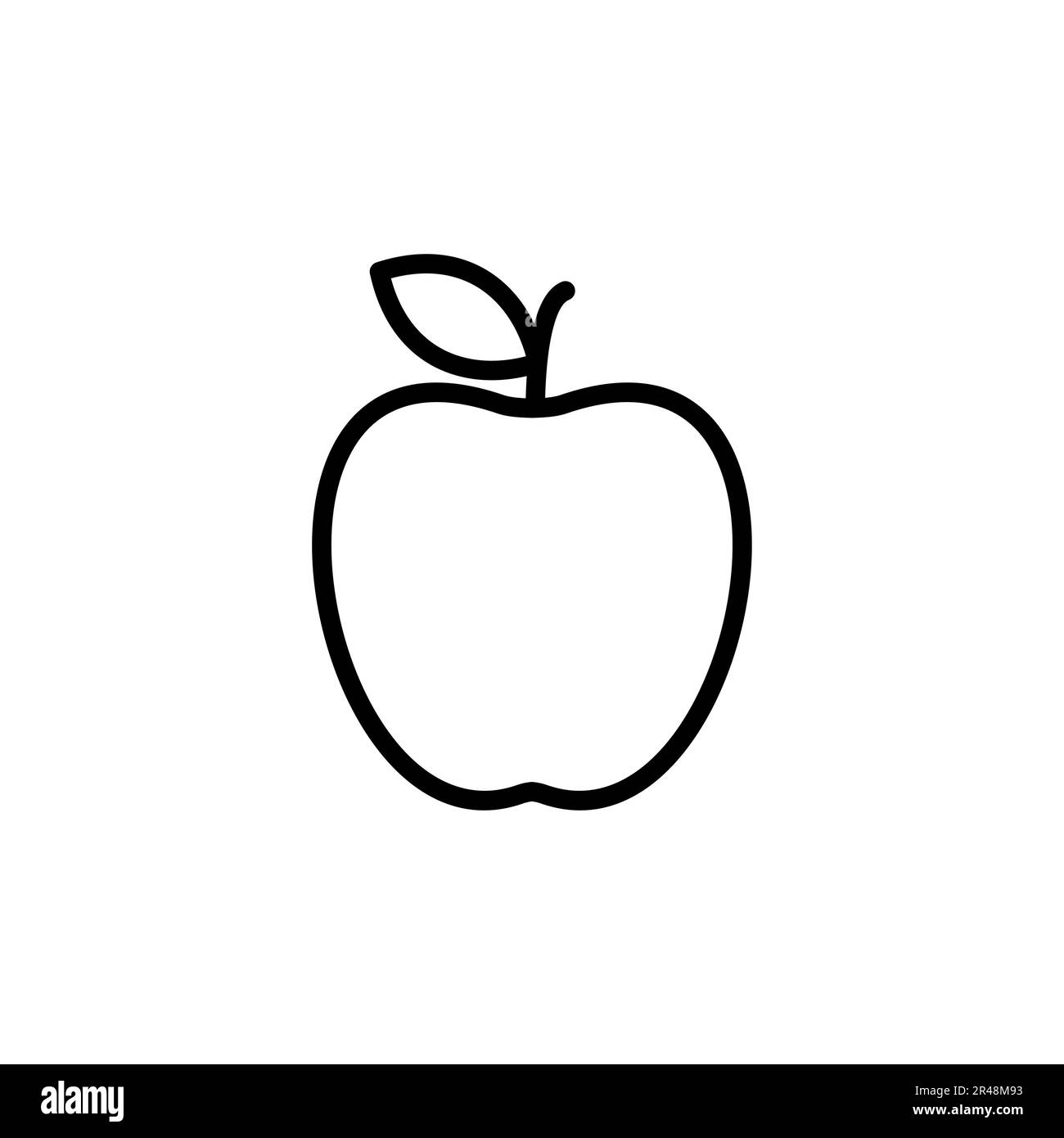Apple icon vector. Apple vector icon. apple symbols for your web design ...