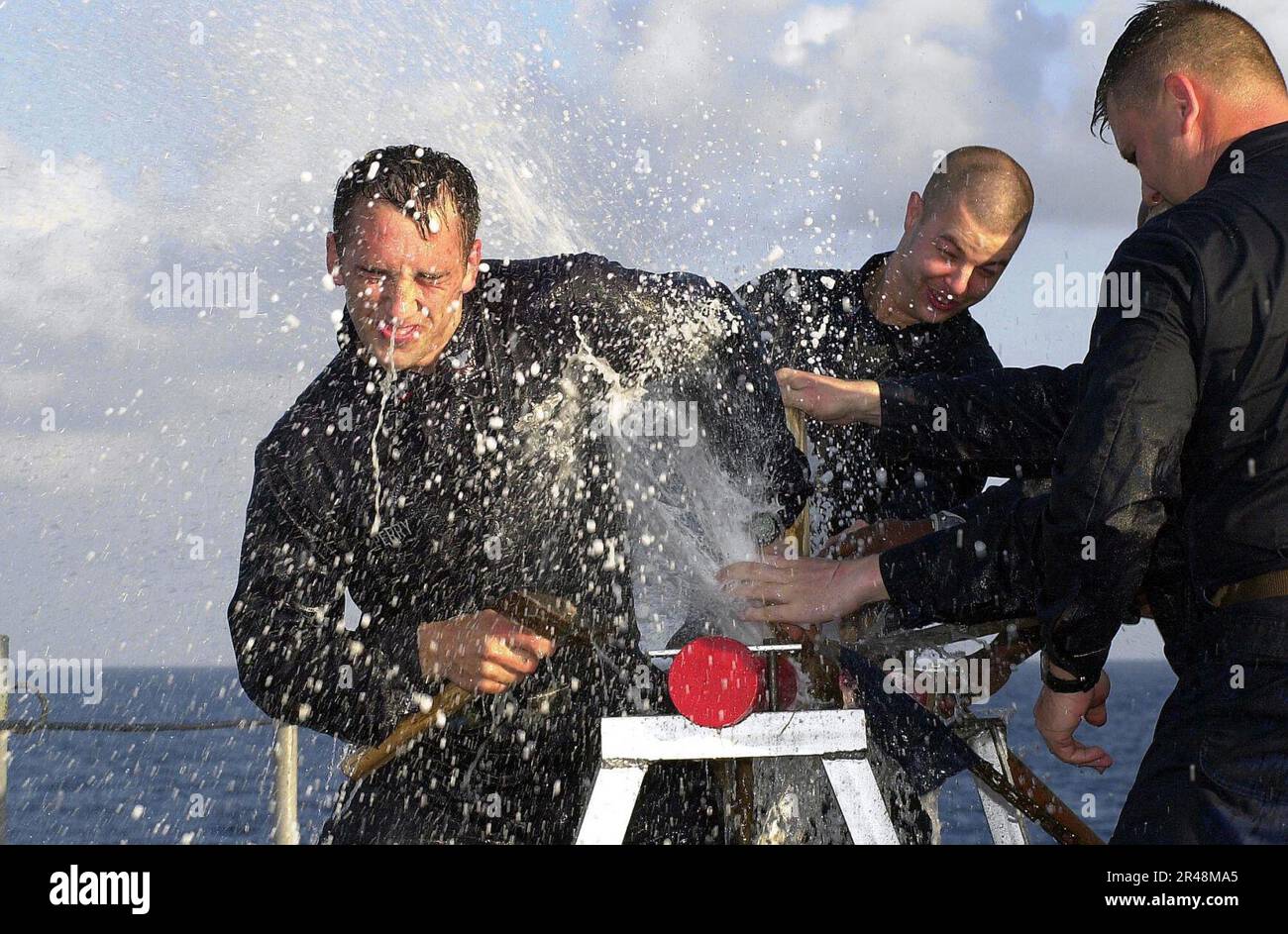 US Navy Damage Control Olympics Stock Photo - Alamy