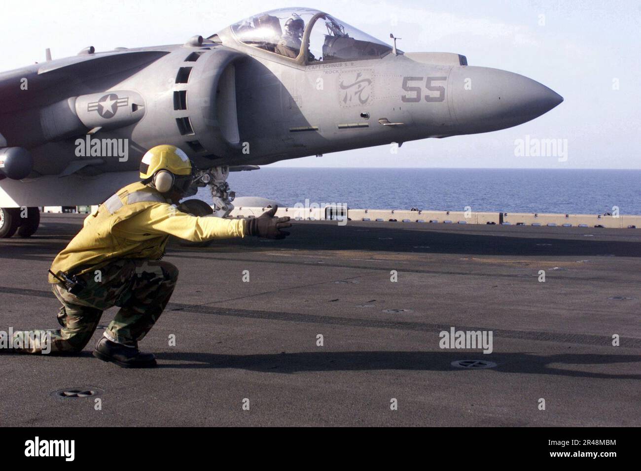 US Navy USS Wasp - AV-8B Harrier Stock Photo - Alamy