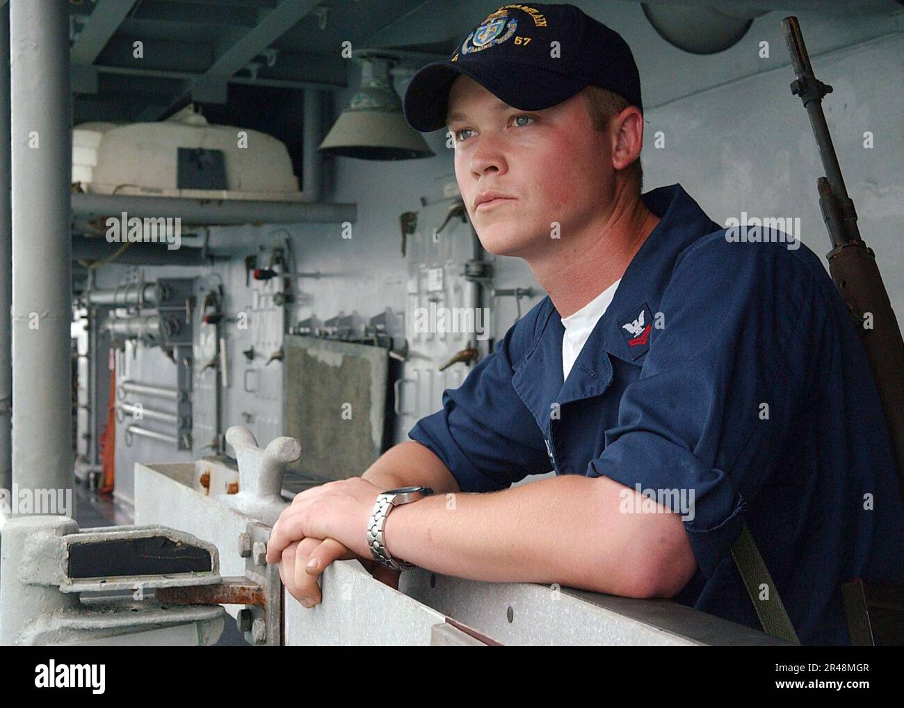 US Navy Fire Controlman Stock Photo - Alamy