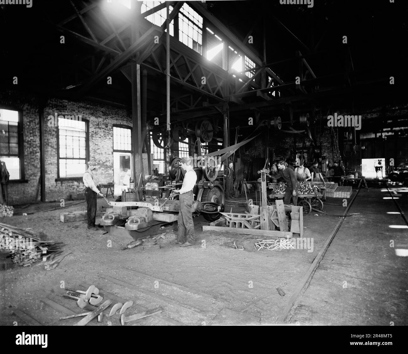 Blacksmith shop, Merchants' Despatch Transportation Co. [Company ...