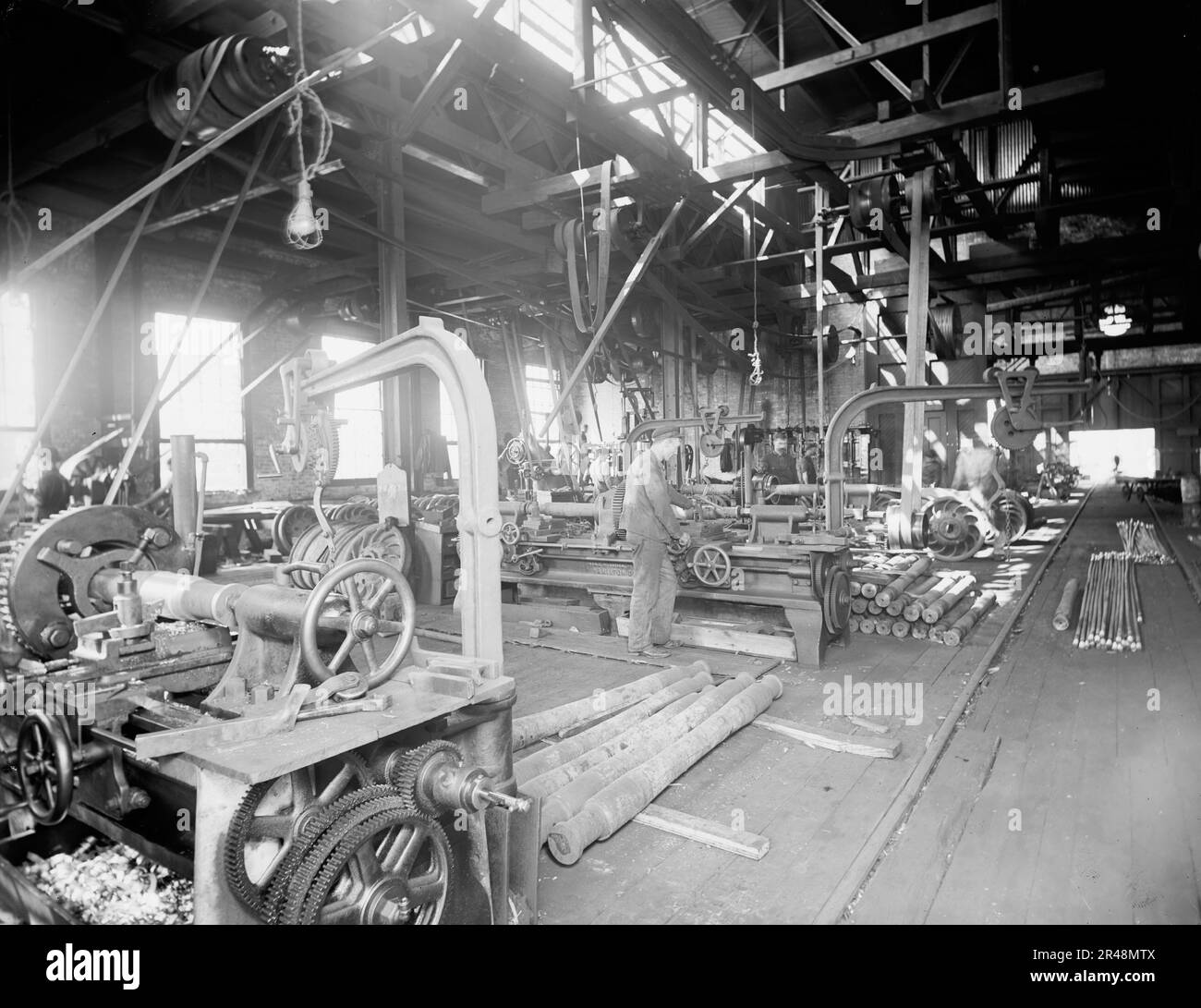 Machine shop, Merchants' Despatch Transportation Co. [Company], between ...