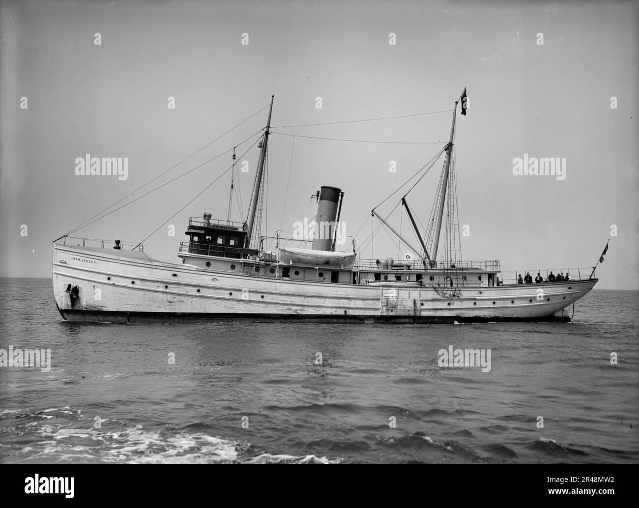 Steam pilot boat New Jersey, between 1900 and 1905 Stock Photo - Alamy