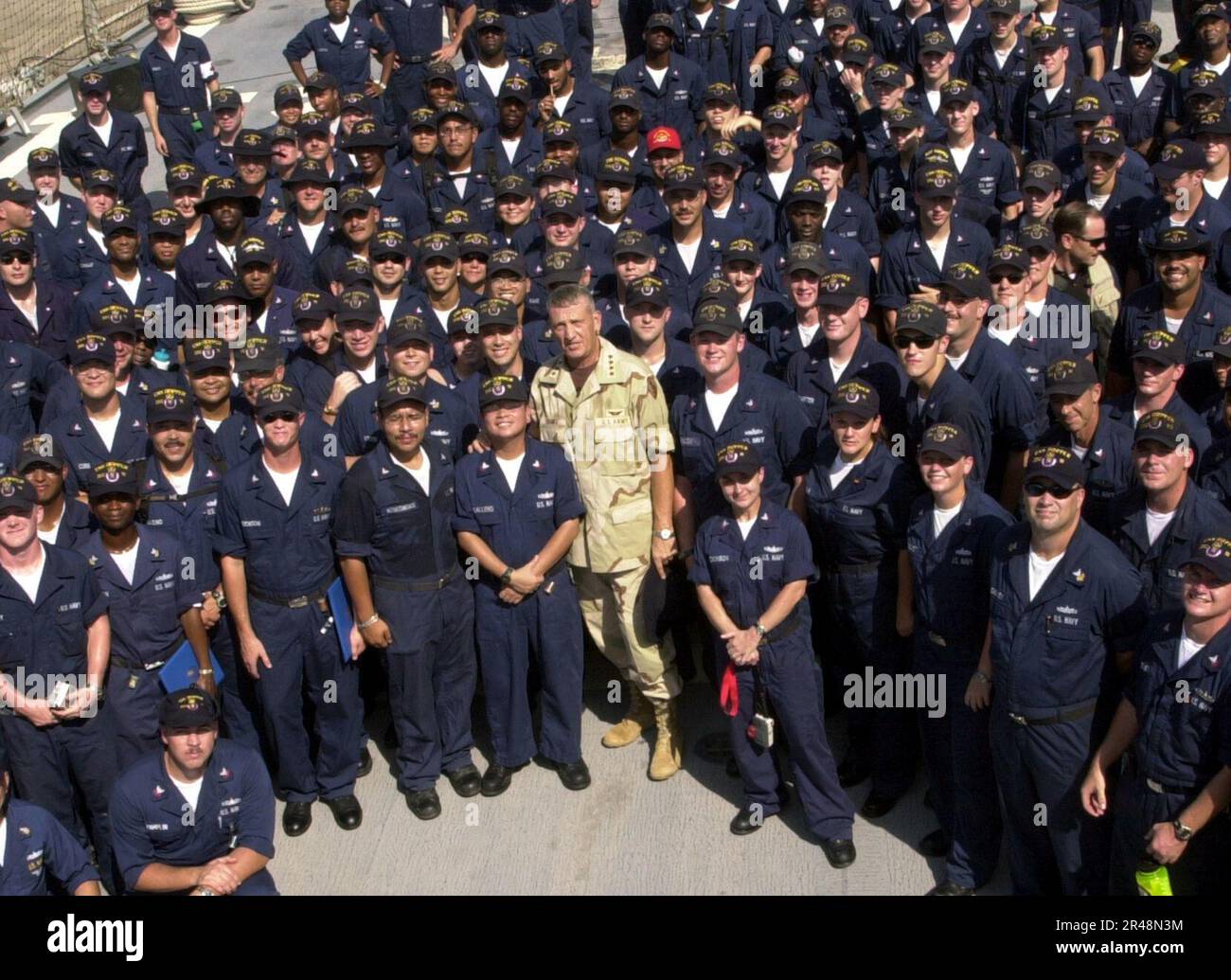 US Navy General Tommy R. Franks, Commander in Stock Photo - Alamy