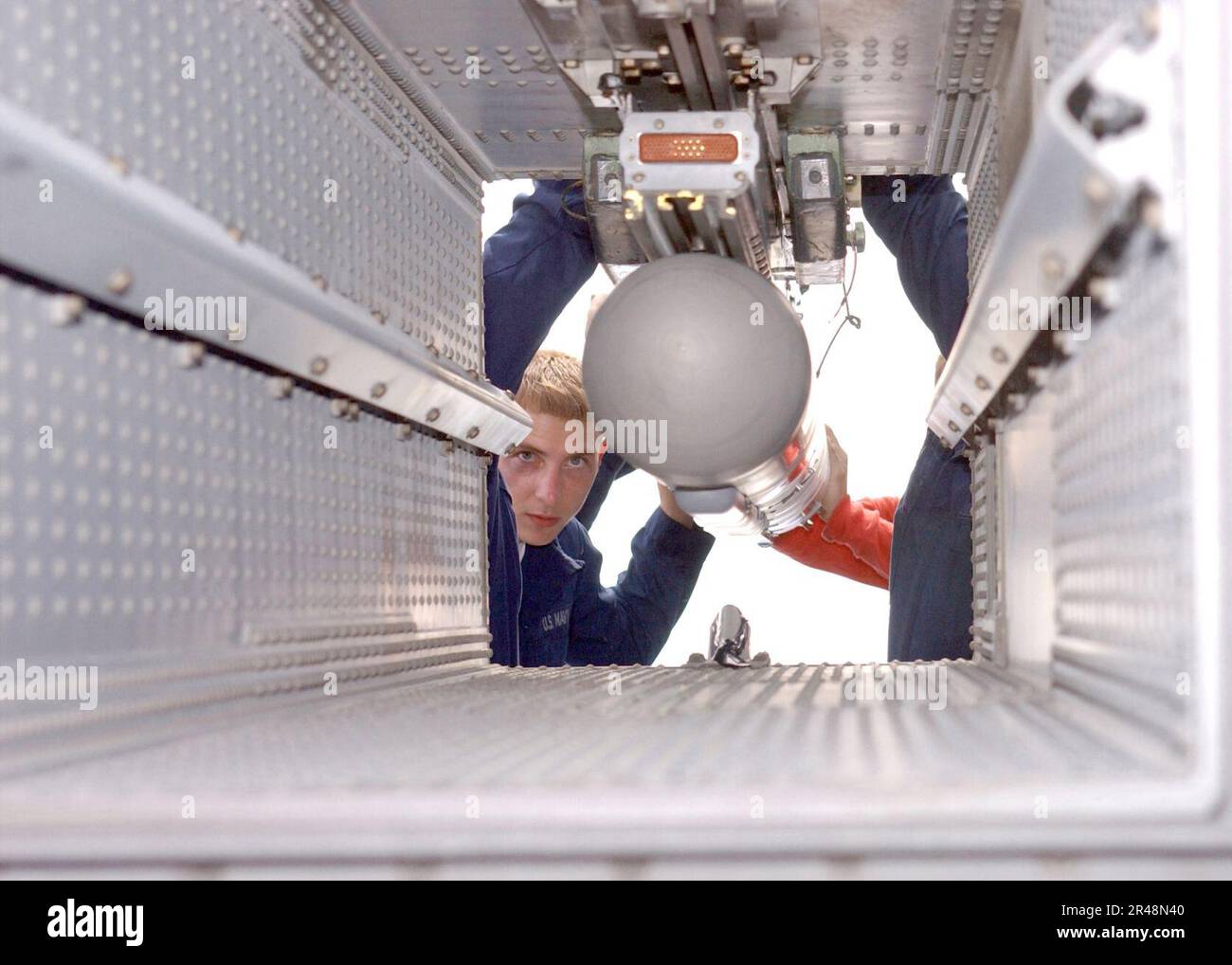 US Navy Fire Controlman Stock Photo - Alamy