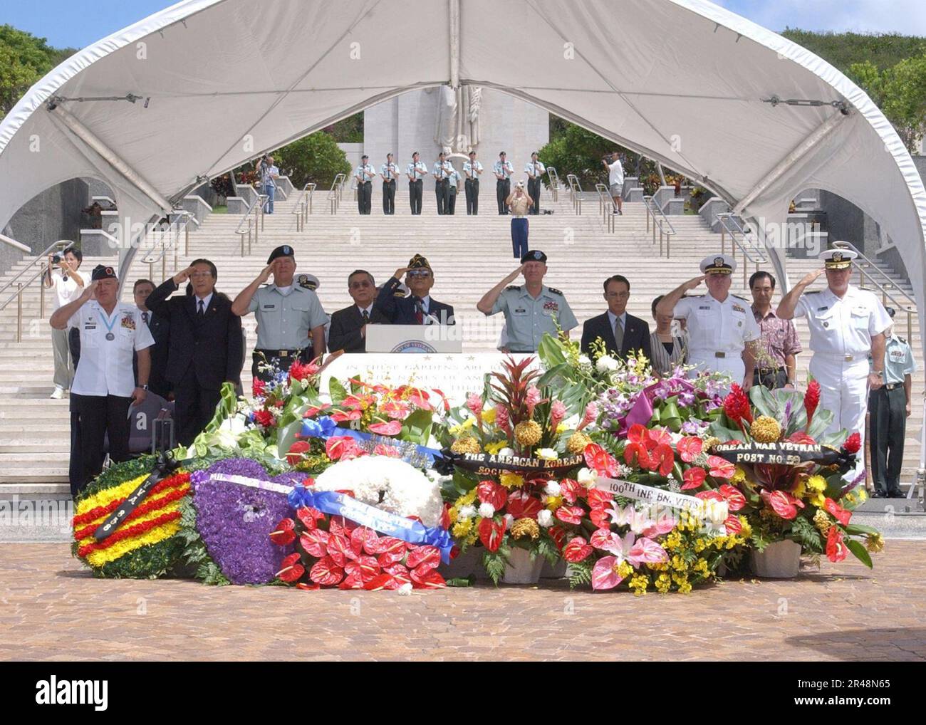 US Navy National Memorial Cemetery, HI Stock Photo - Alamy