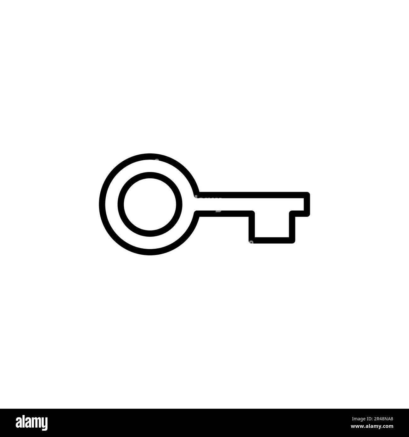 Key icon vector. Key vector icon. Key symbol Stock Vector Image & Art ...