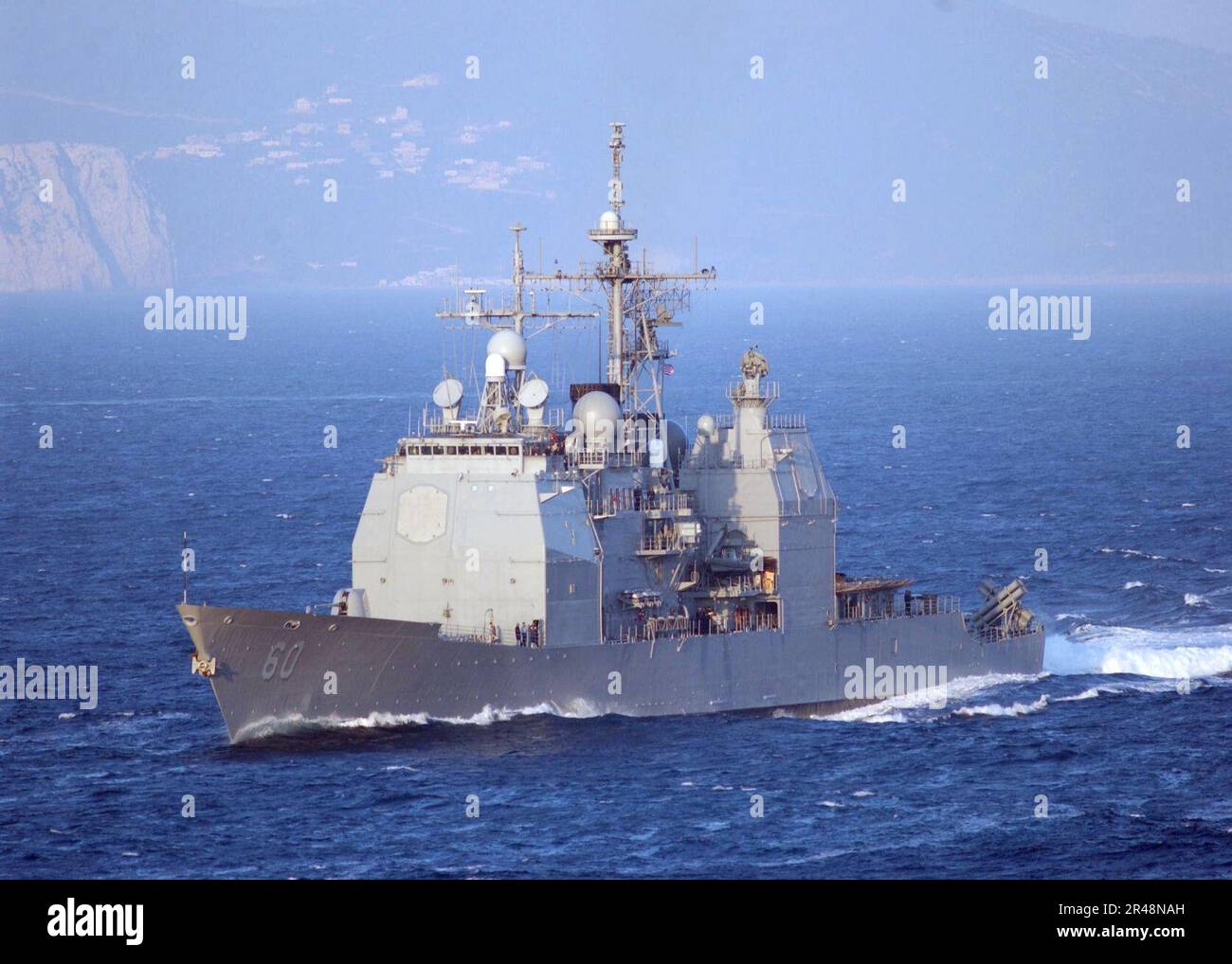 US Navy USS Normandy (CG 60) underway Stock Photo - Alamy