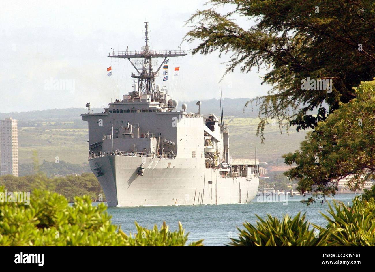 US Navy USS Rushmore (LSD 47 Stock Photo - Alamy