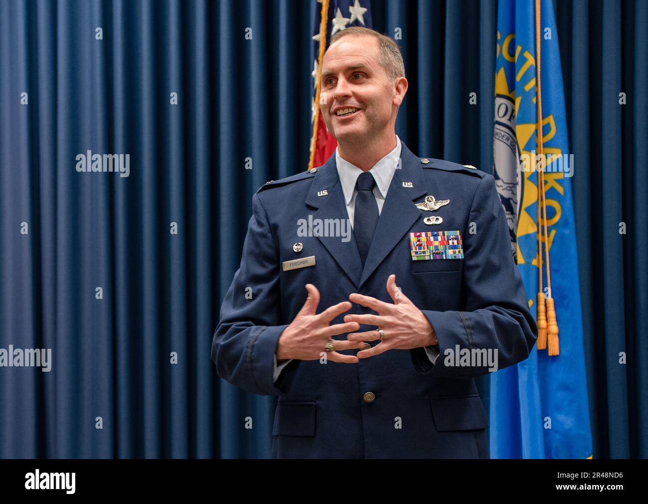 U.S. Air National Guard Lt. Col. Jon Friedman, 114th Operations Group ...