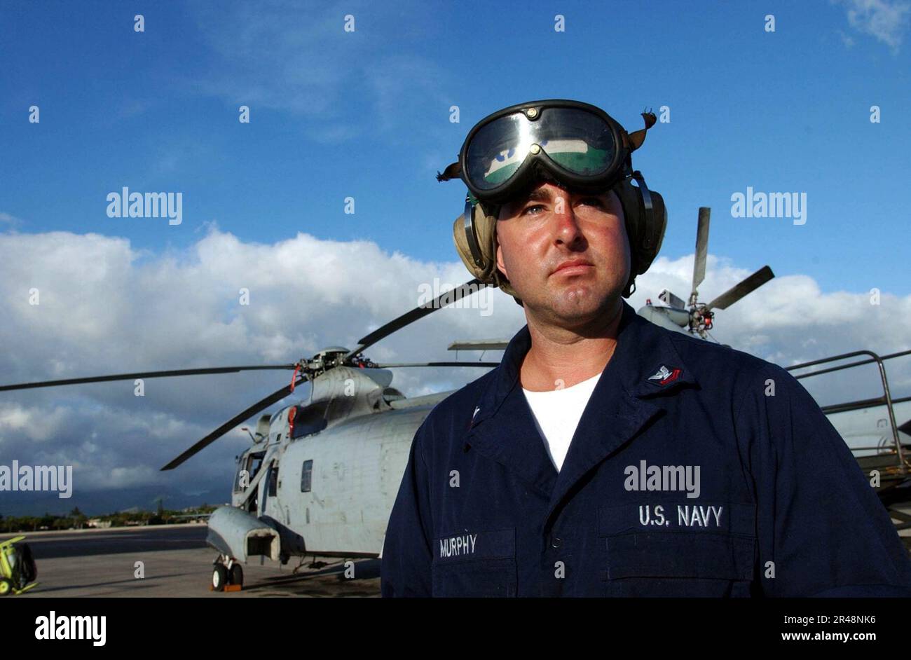 US Navy One of two UH-3H ''Sea King'' helicopters assigned to HC-85 ...