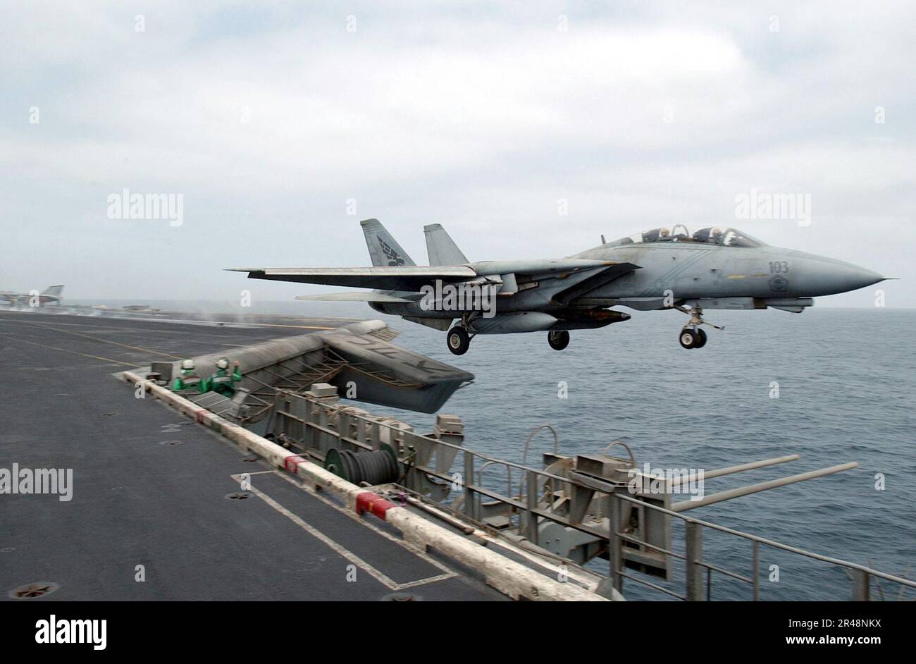 US Navy F-14B ''Tomcat'' from the ''Pukin' Dogs'' of Fighter Squadron ...