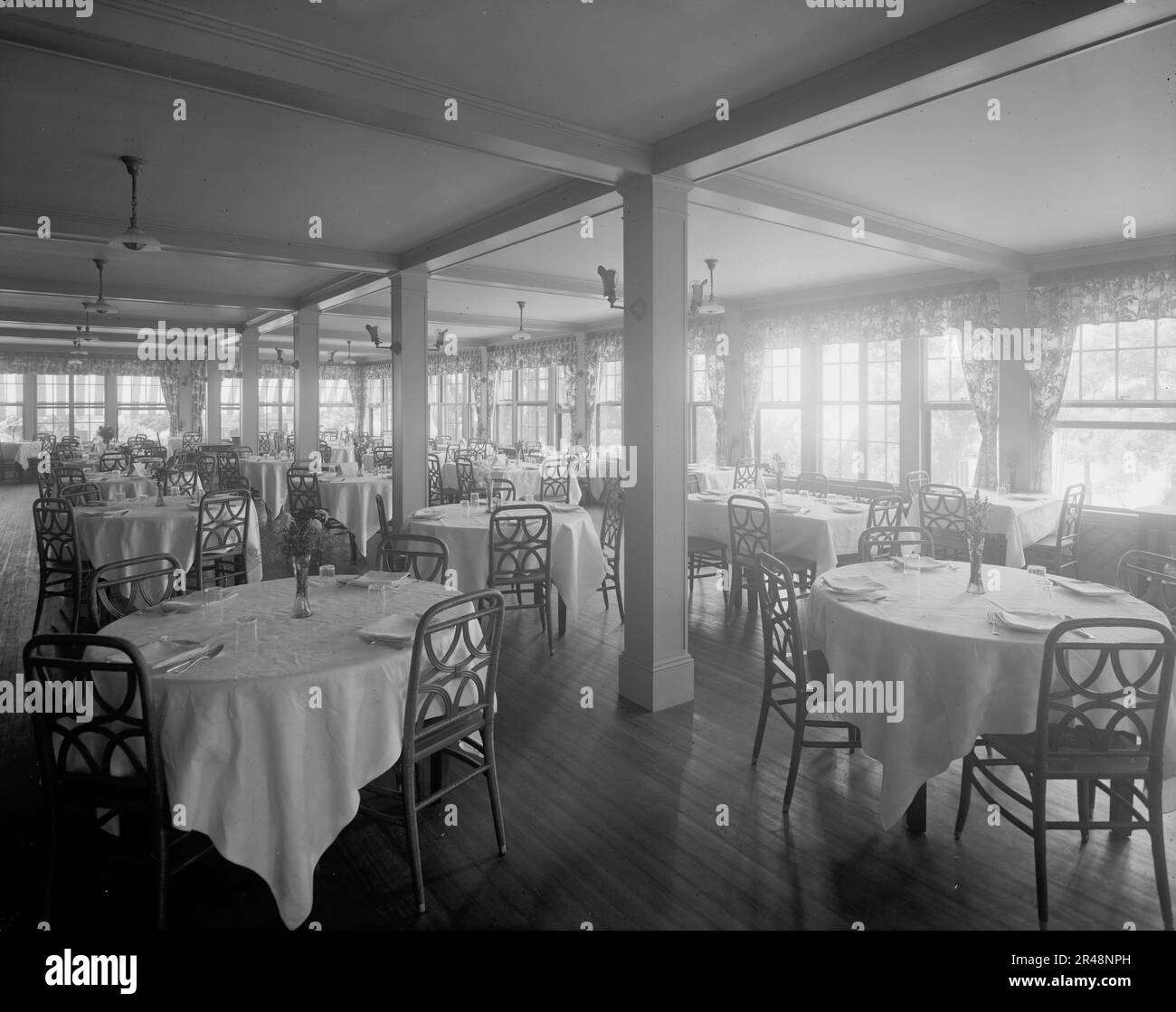 Green Gables Club, the veranda restaurant, Magnolia, Mass., between ...
