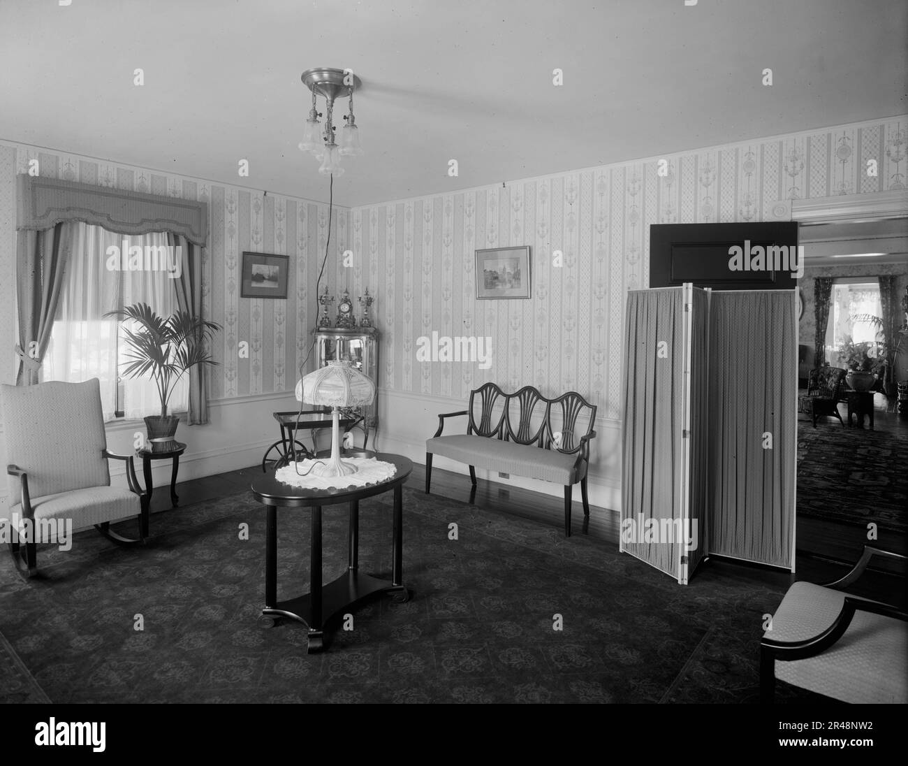 Green Gables Club, ladies' parlor, Magnolia, Mass., between 1905 and ...