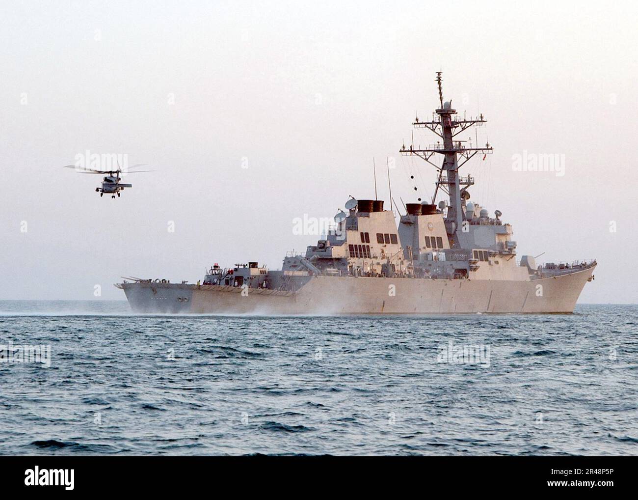 US Navy USS Hopper at sea in the Arabian Gulf region Stock Photo - Alamy