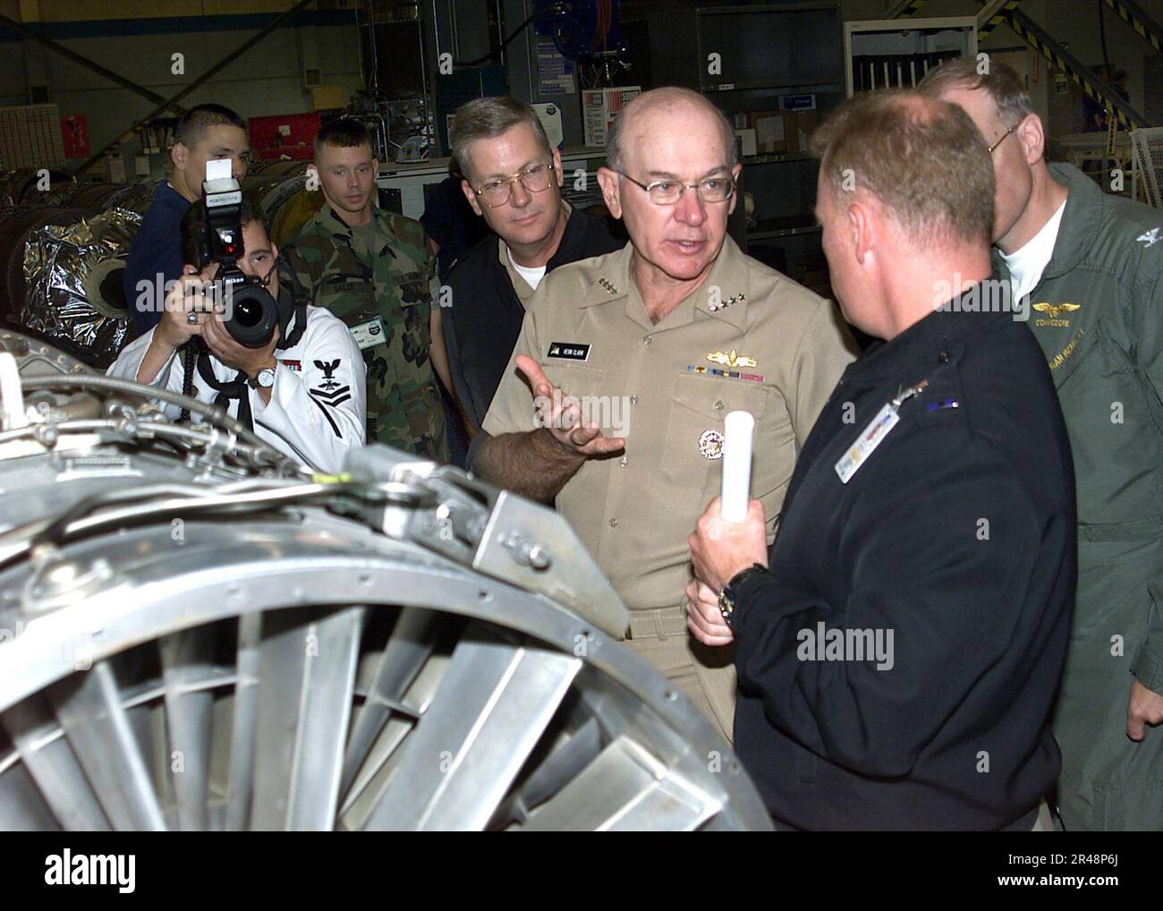 US Navy Admiral Vern Clark Stock Photo - Alamy