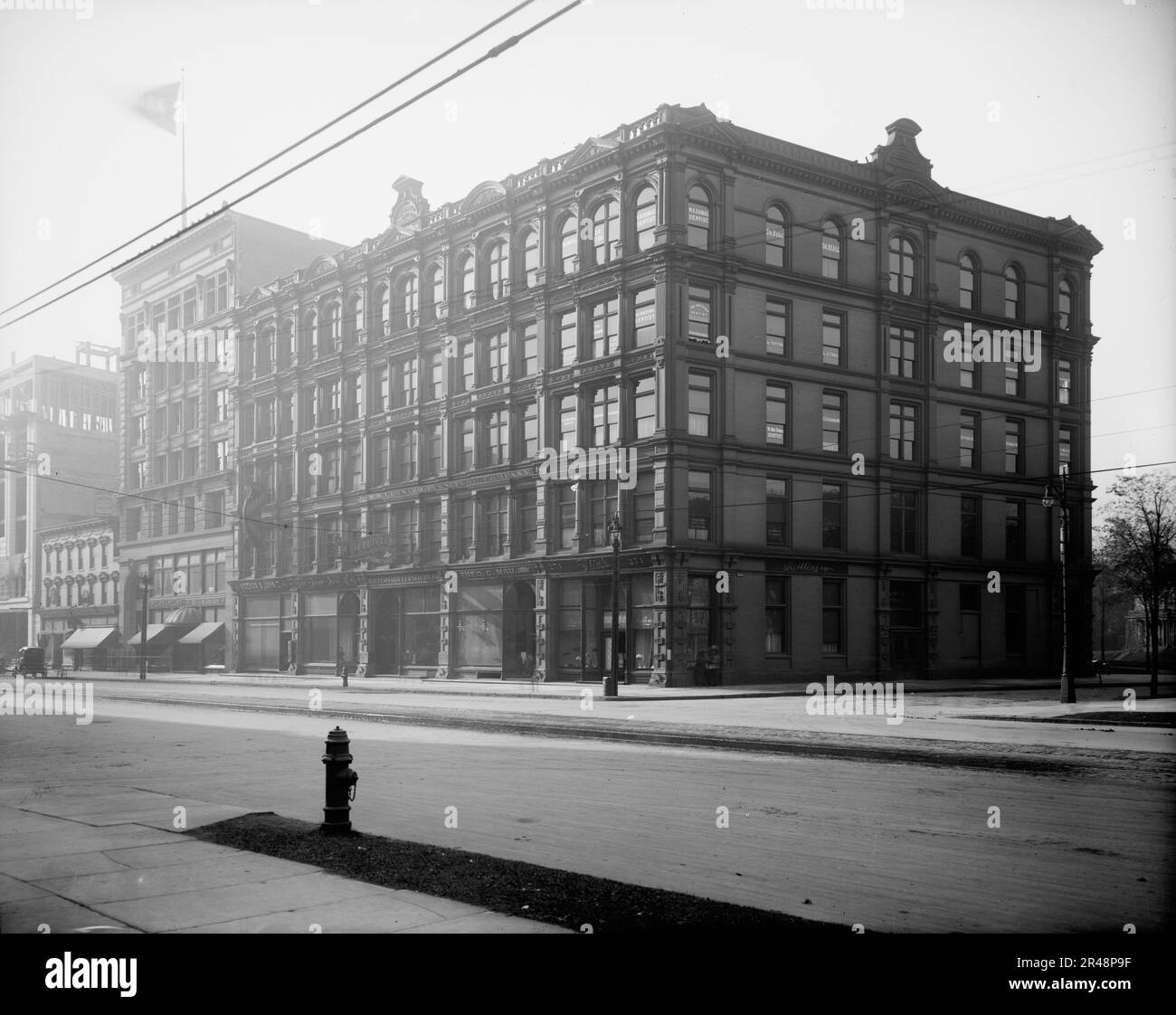 Grand Circus Building, Detroit, Mich., between 1905 and 1915 Stock ...