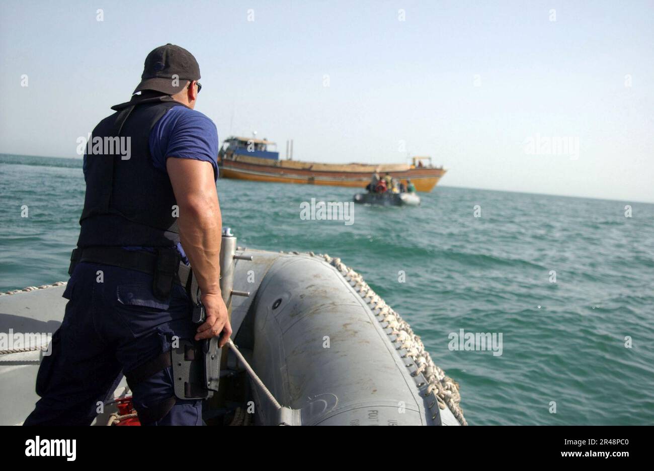 Boarding team from uss hi-res stock photography and images - Alamy