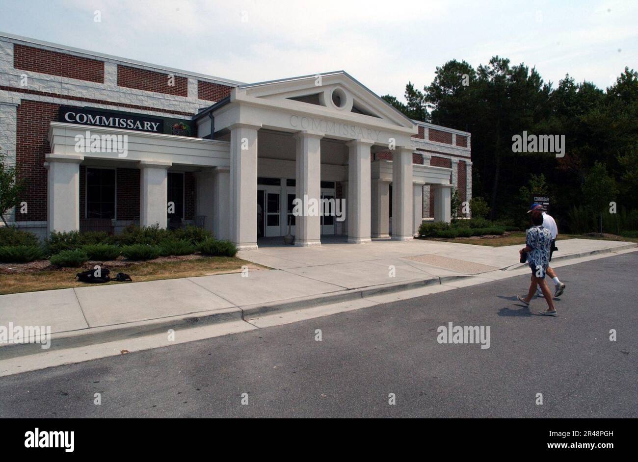 US Navy A customer enters the Commissary located just outside Naval Air ...