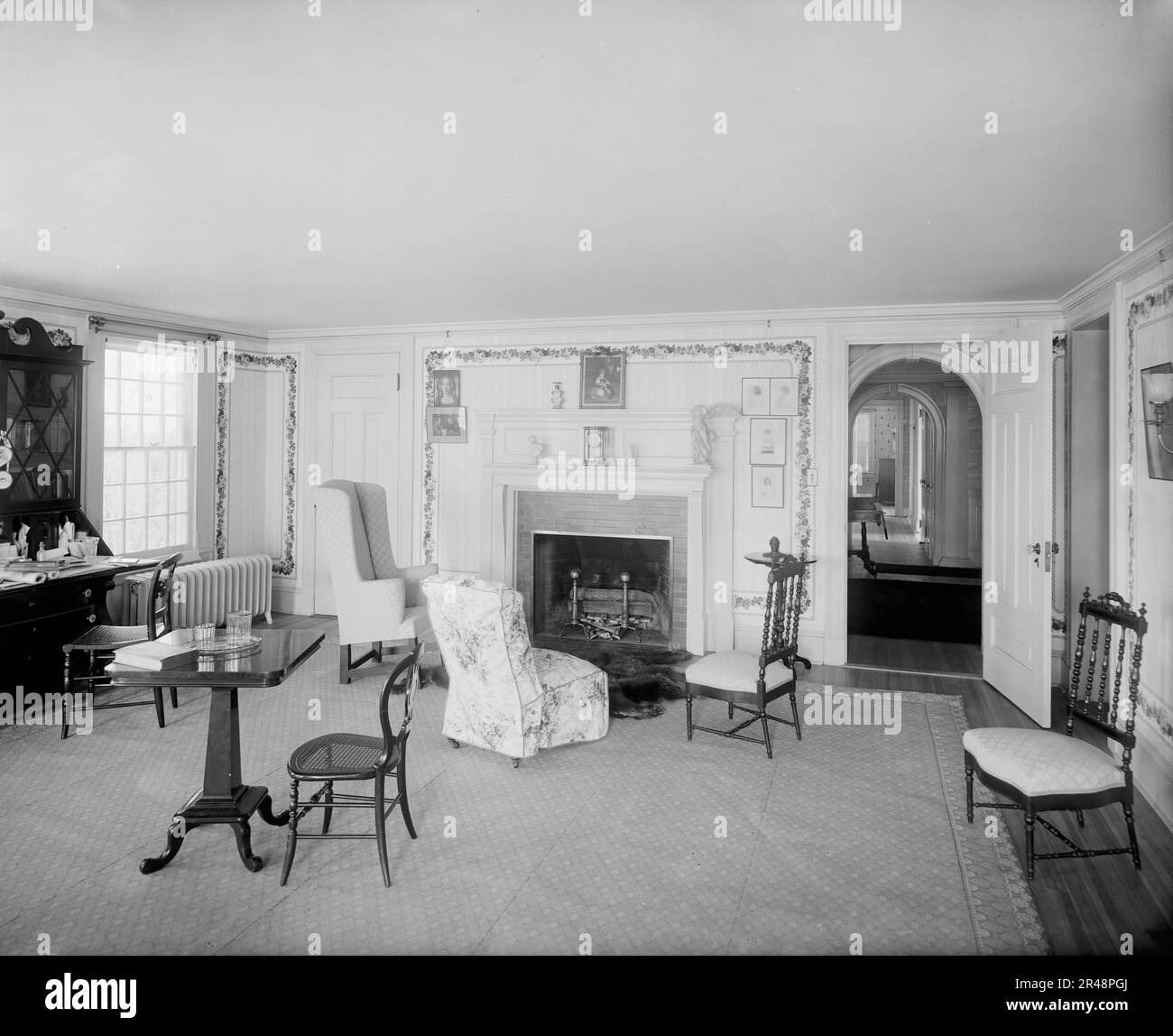 1900 home america interior hi-res stock photography and images - Alamy