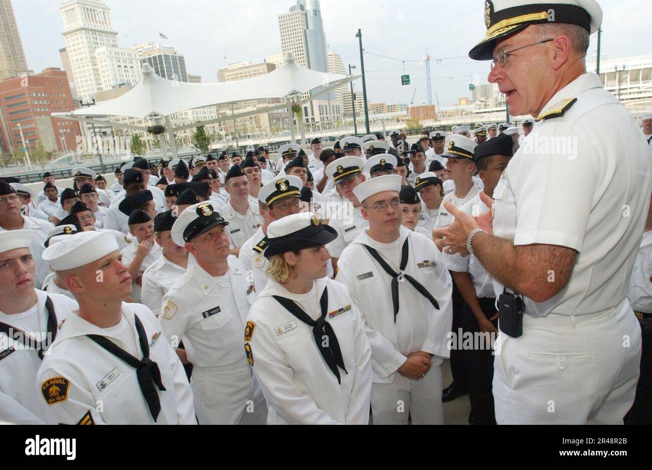 US Navy Admiral Vern Clark Stock Photo - Alamy