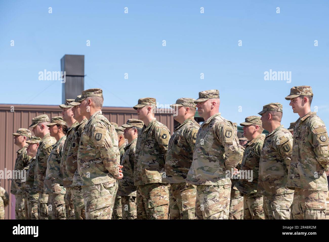 The 204th Regional Training Institute conducts a change of command ...