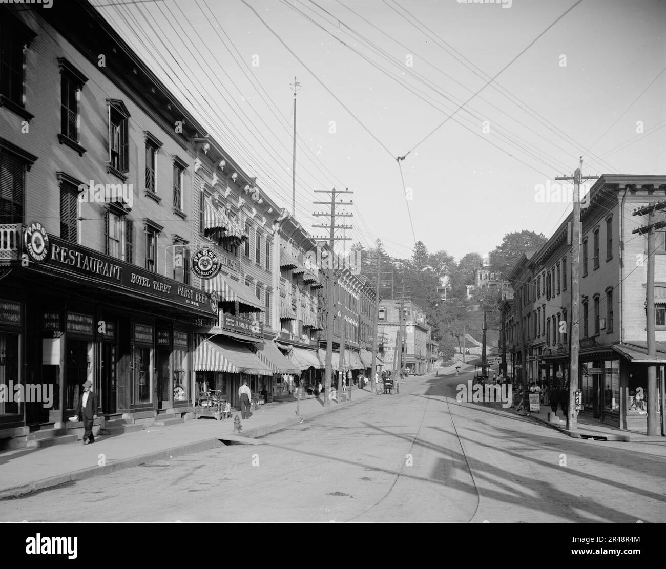N main street in Black and White Stock Photos & Images - Alamy