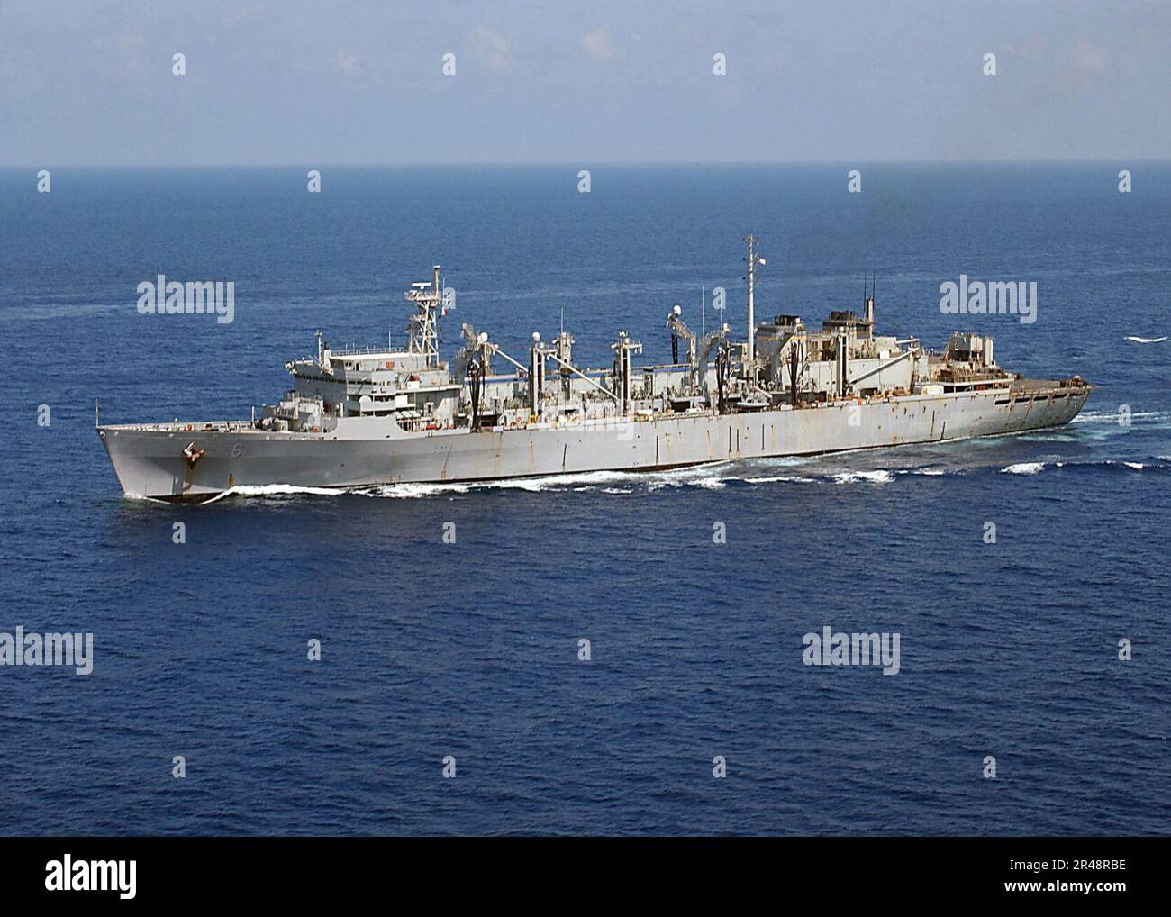 US Navy MSC USNS Supply steams in the Med Stock Photo - Alamy