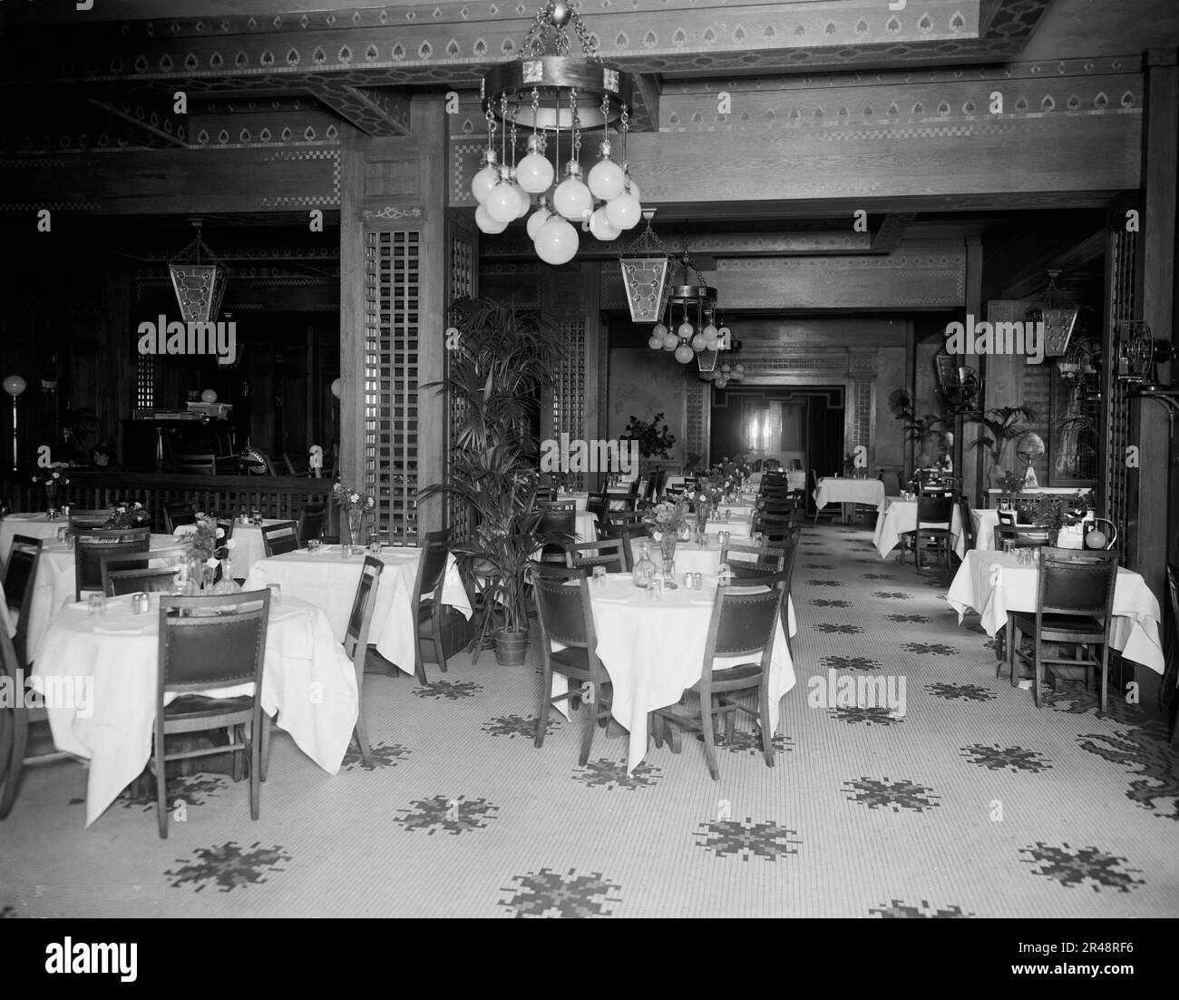 Inside historic cafe Black and White Stock Photos & Images - Alamy