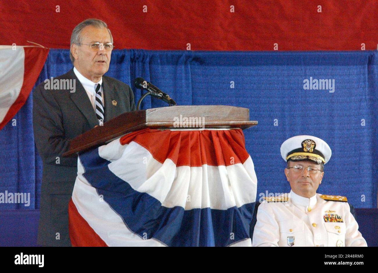 US Navy The Honorable Donald H. Rumsfeld, U.S. Secretary of Defense ...