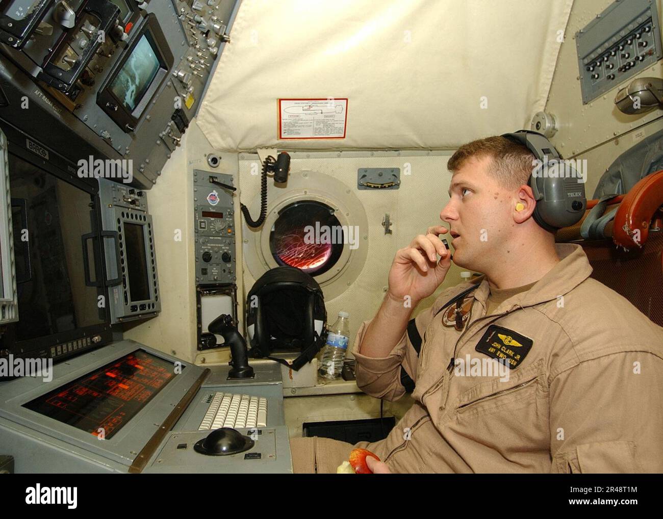 US Navy VP-1 conducts reconnaissance missions in the Middle East Stock ...