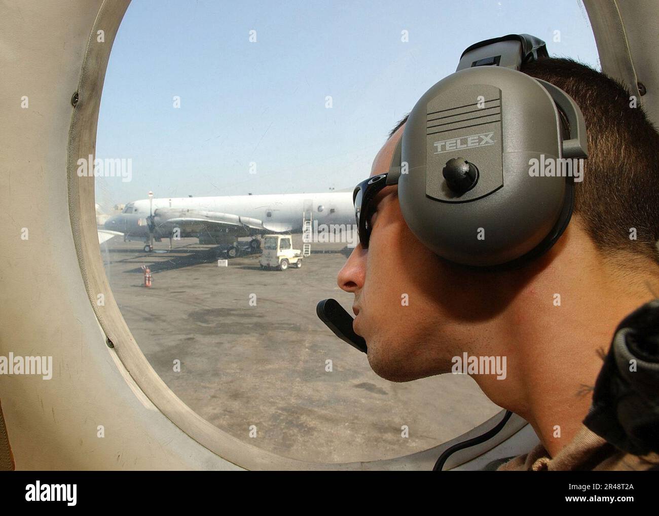 US Navy VP-1 conducts reconnaissance missions in the Middle East Stock ...