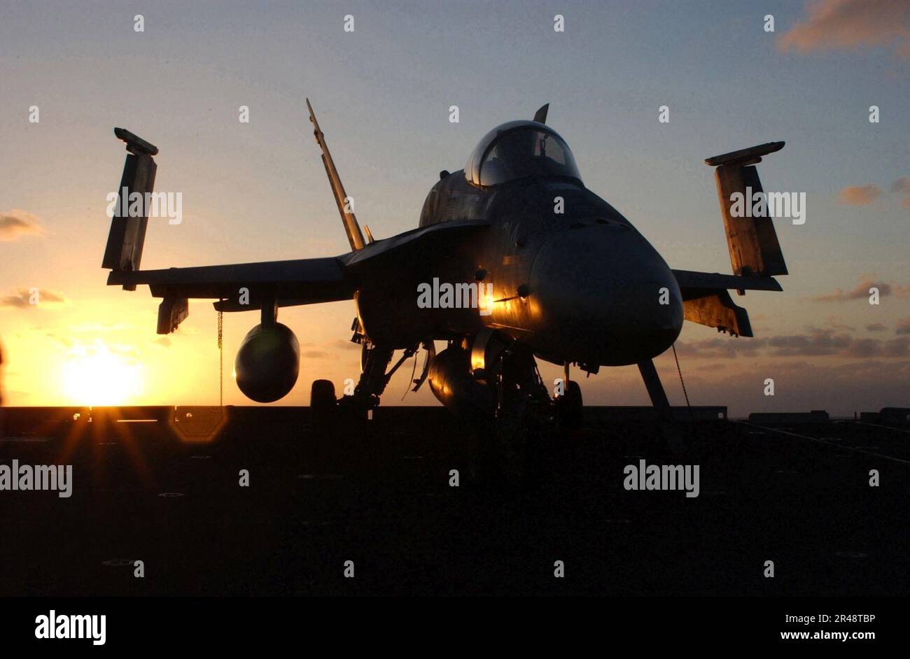 US Navy An F-A-18 of Strike Fighter Squadron One Nine Two (VFA-192 ...