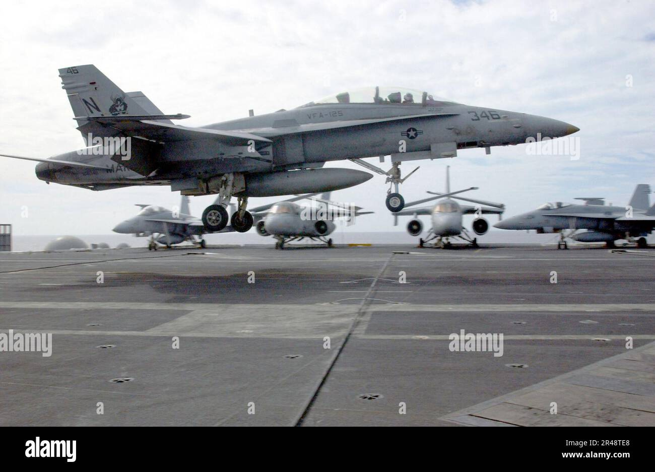 US Navy An F-A-18 ''Hornet'' assigned to the ''Rough Raiders'' of ...