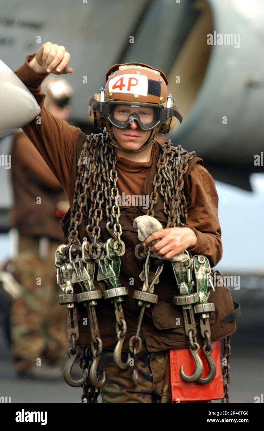US Navy plane captain Stock Photo - Alamy