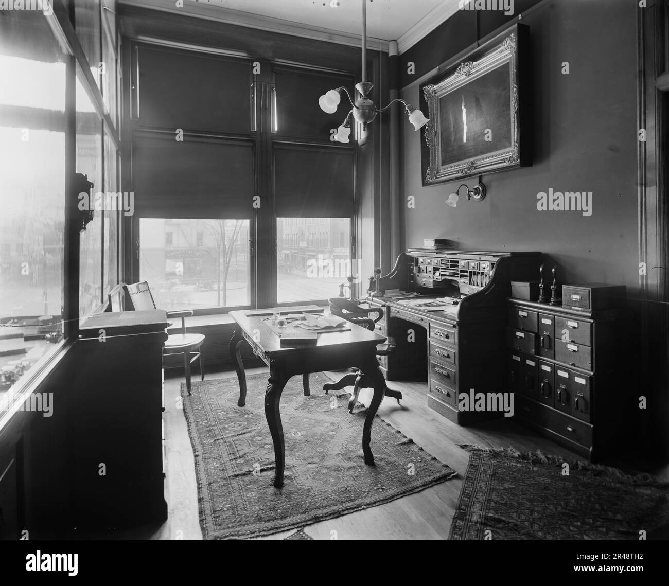 1900 office interior hi-res stock photography and images - Alamy