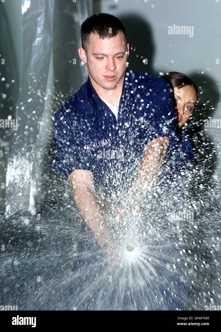 US Navy Testing Aqueous Film Forming Foam Stock Photo - Alamy