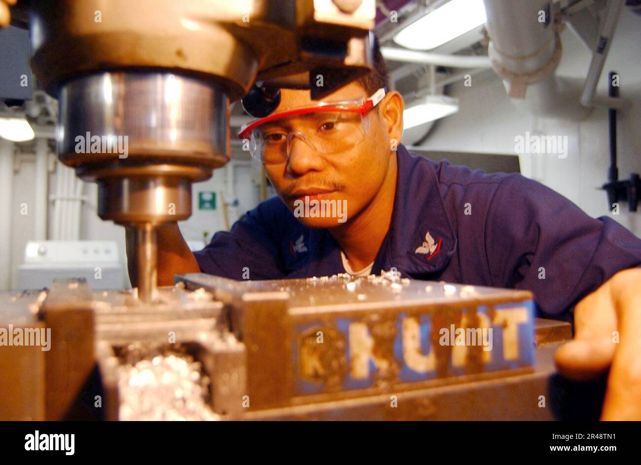 US Navy Machinery Rep Stock Photo - Alamy
