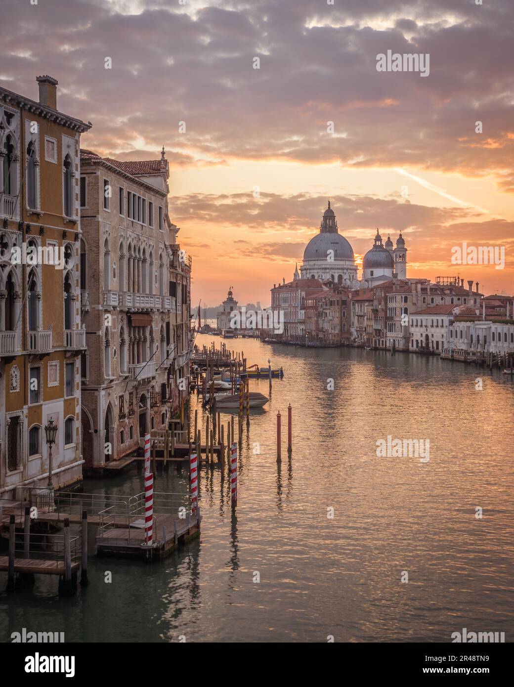 Golden Hour in Venice Italy Stock Photo - Alamy