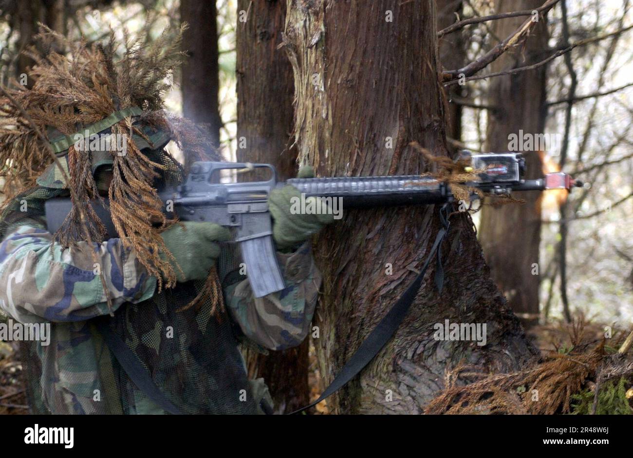 US Navy Base security training Stock Photo - Alamy