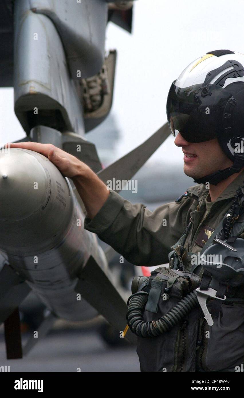 US Navy A naval aviator assigned to the ''Gauntlets'' of Tactical ...