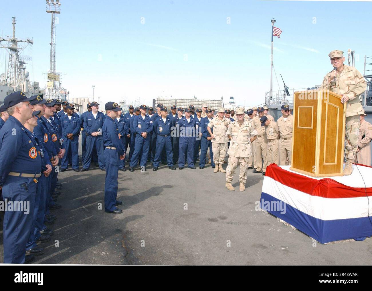US Navy Vice Stock Photo - Alamy