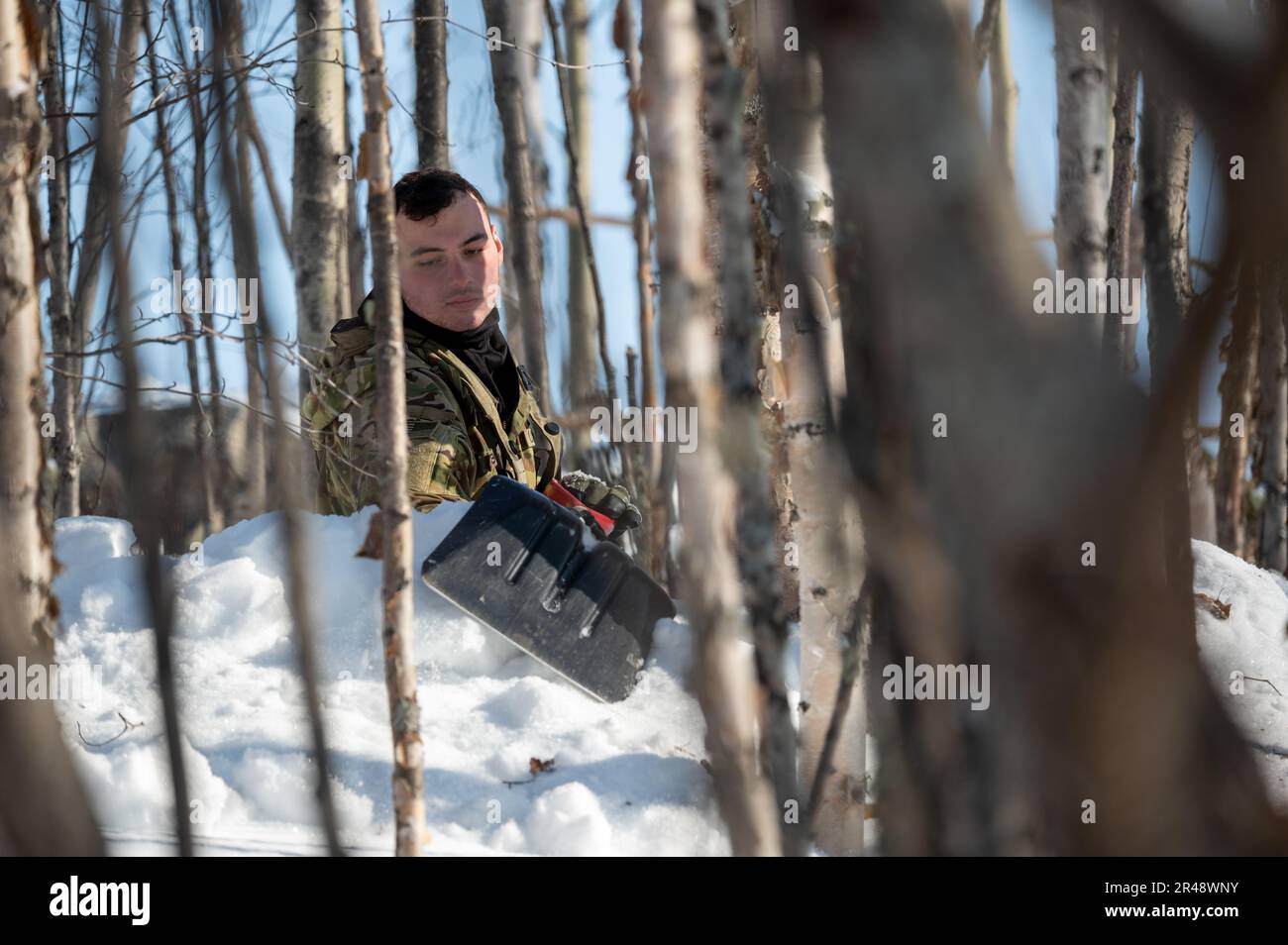 A U.S. Army paratroopersassigned to 3rd Battalion, 509th Parachute ...