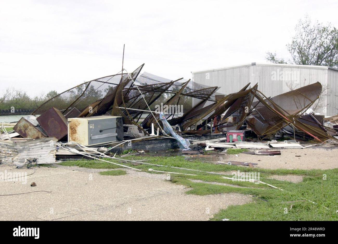 US Navy Damages incurred at U.S. Naval Forces Marianas from the effects ...