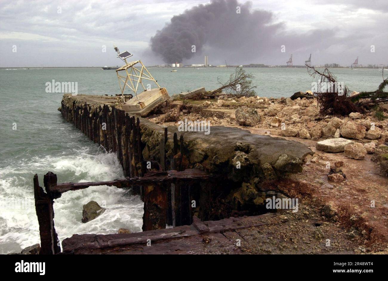 US Navy Damages incurred at U.S. Naval Forces Marianas from the effects ...