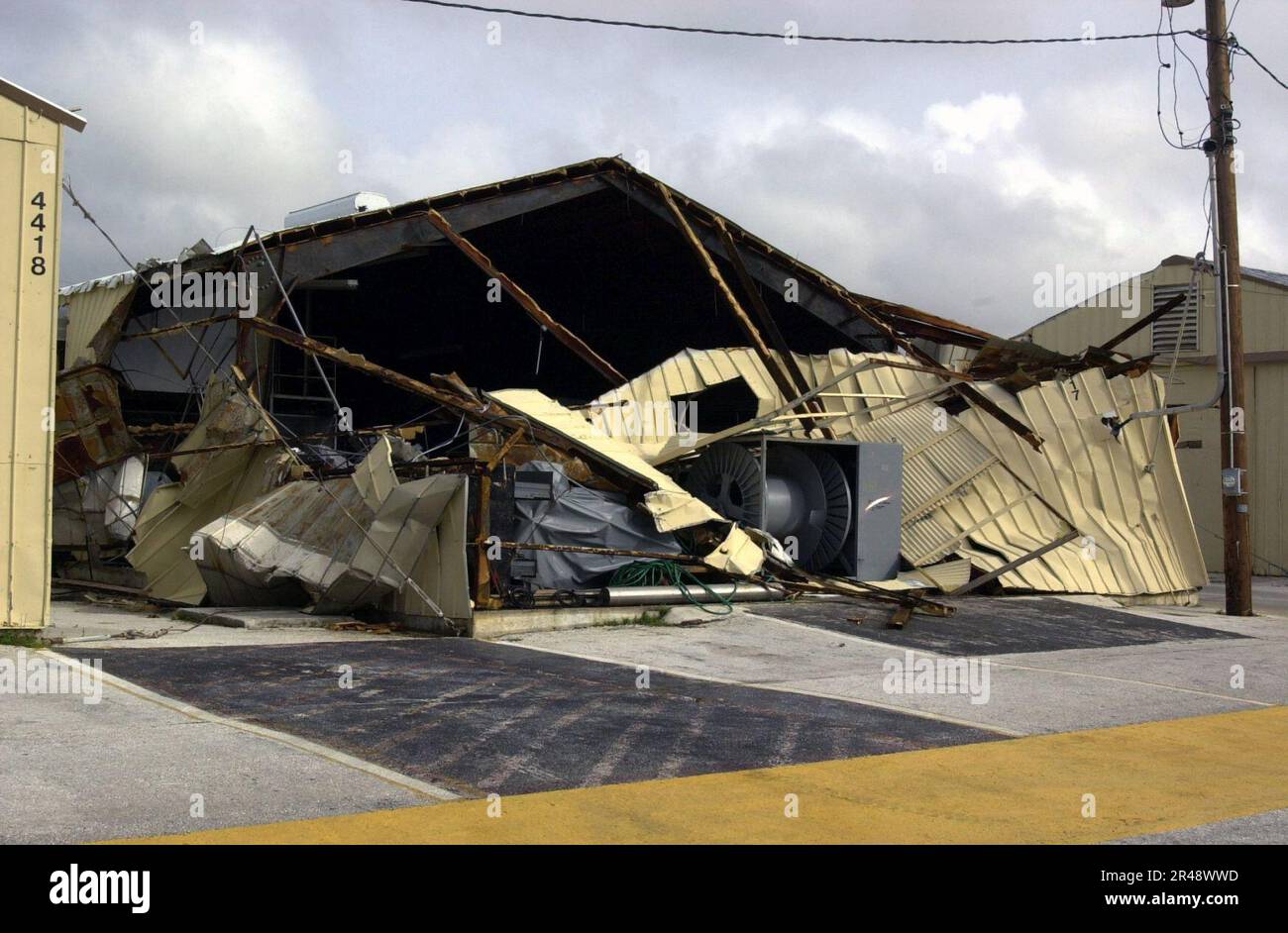 US Navy Damages incurred at U.S. Naval Forces Marianas from the effects ...