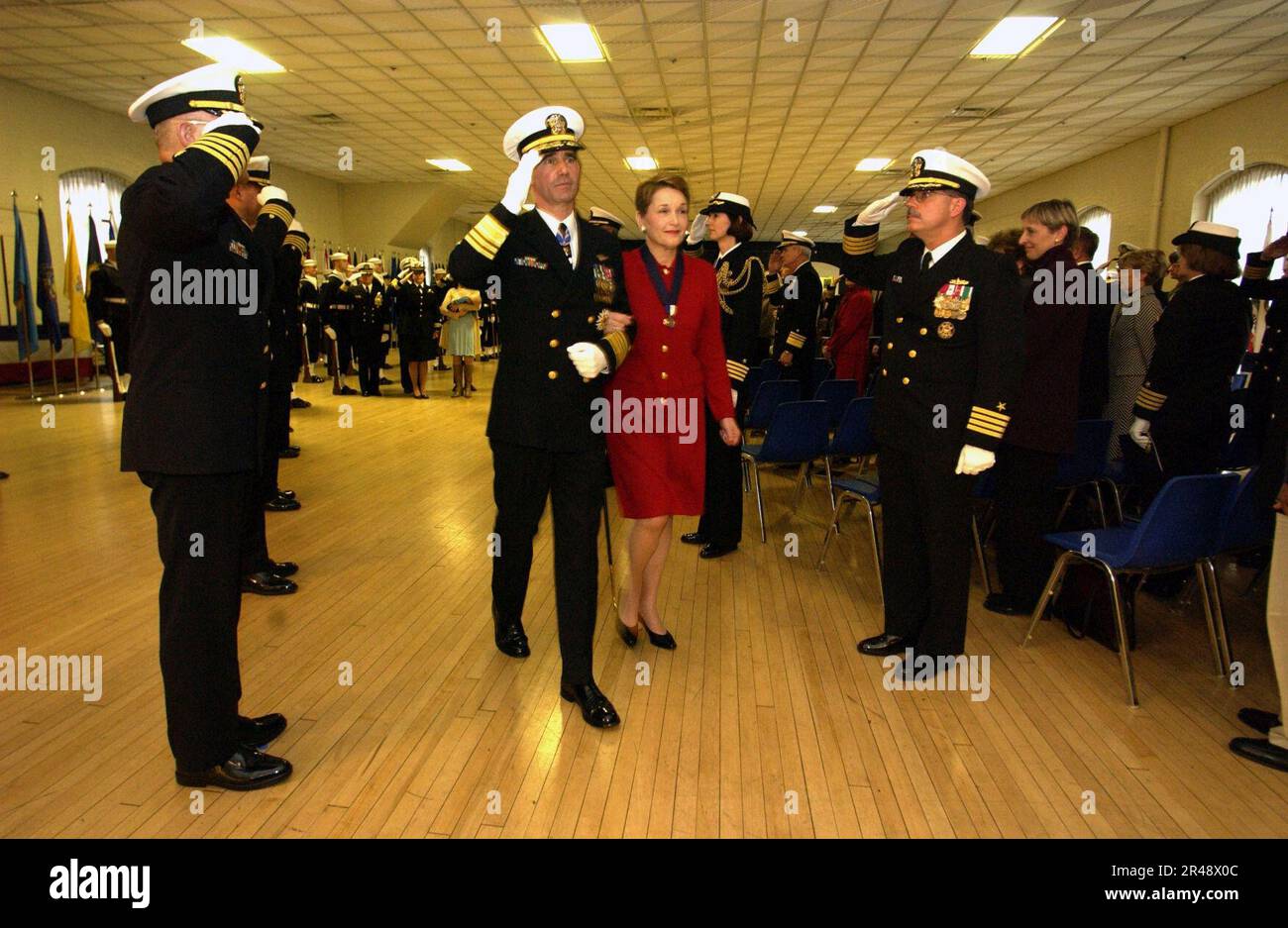 US Navy Vice Admiral Michael D. Haskins, Naval Inspector General is ...