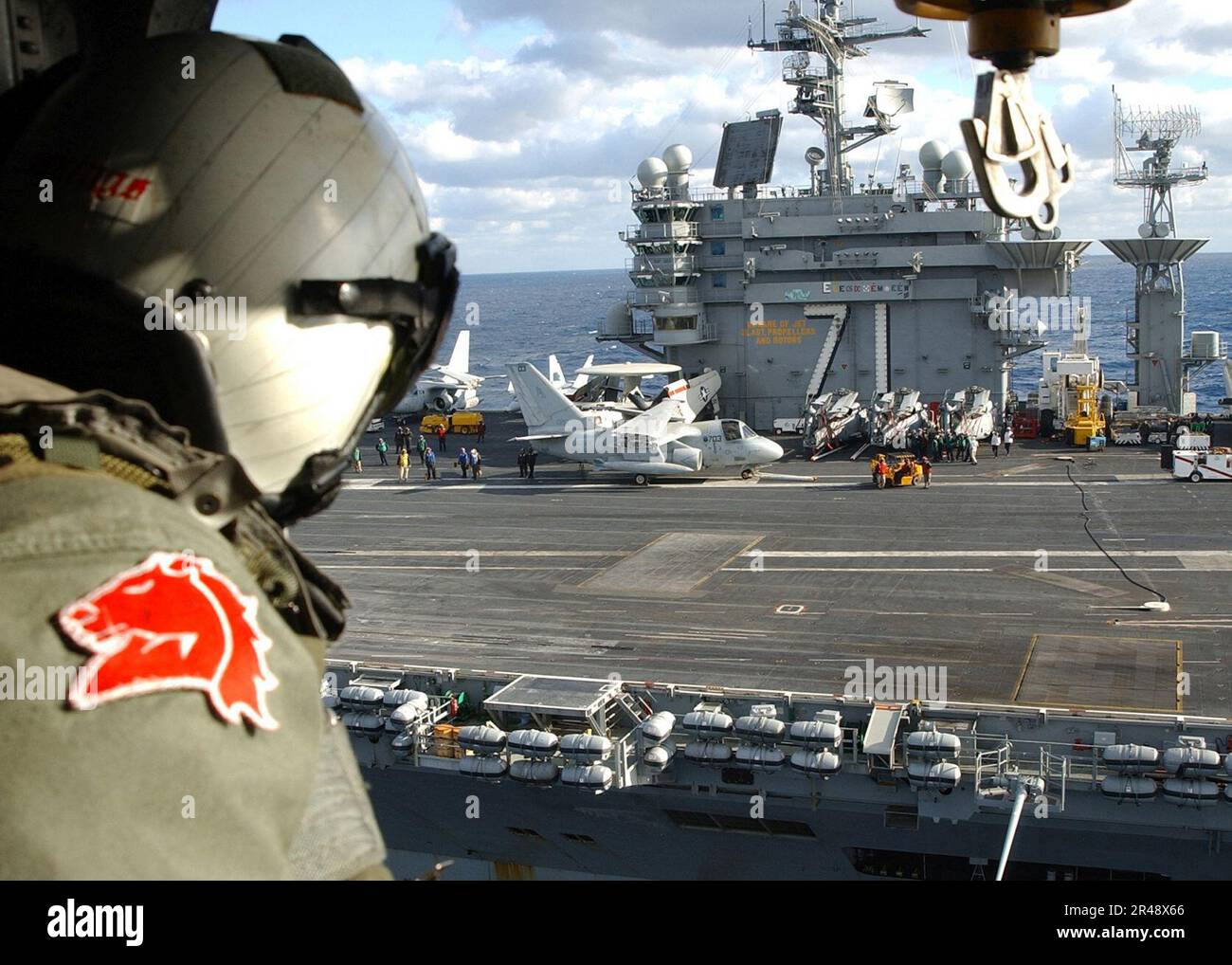 US Navy Aircrew Survival Equipmentman 1st Class assigned to the ...