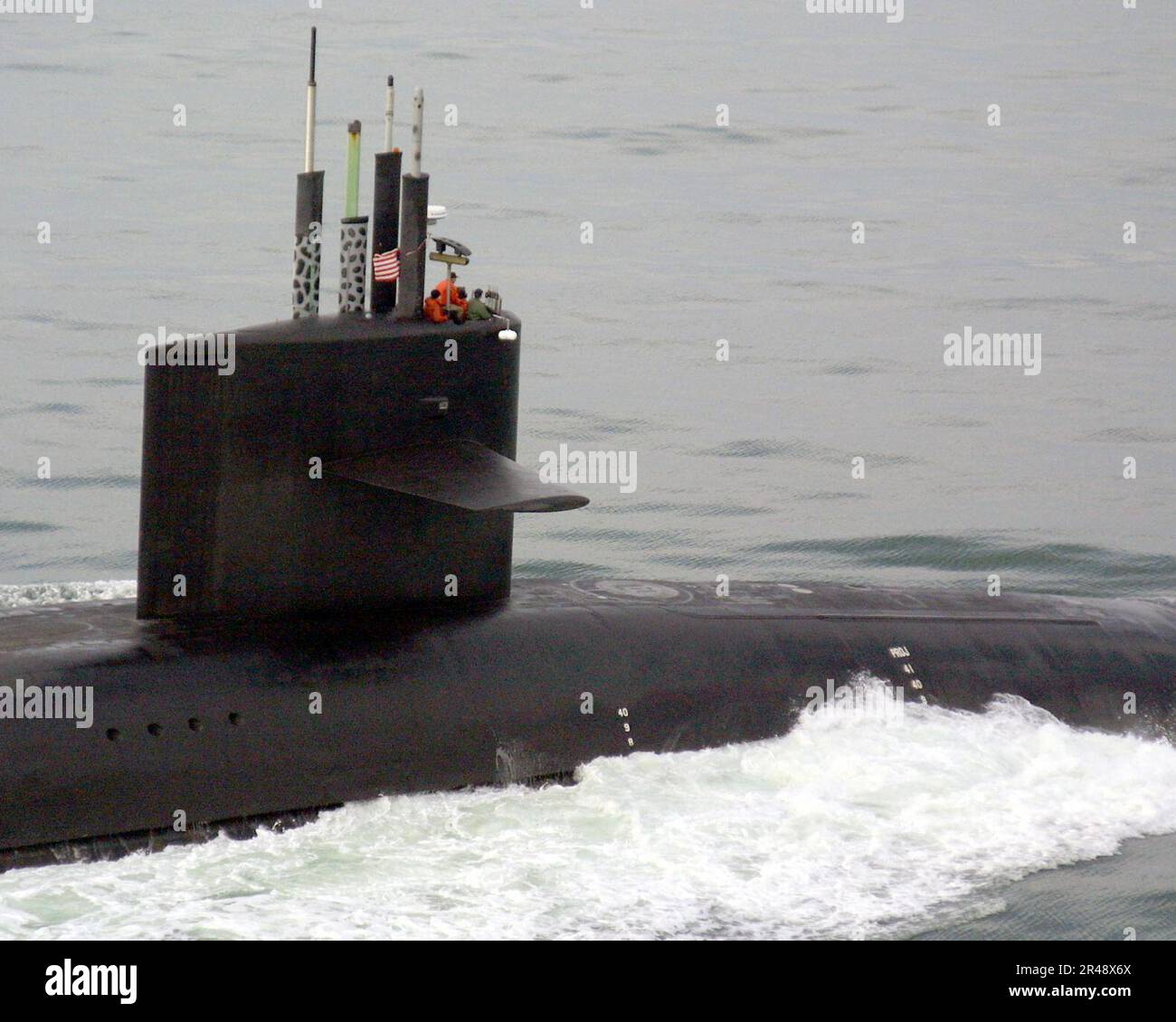 US Navy USS Florida (SSBN 728) makes its way to its new homeport at ...