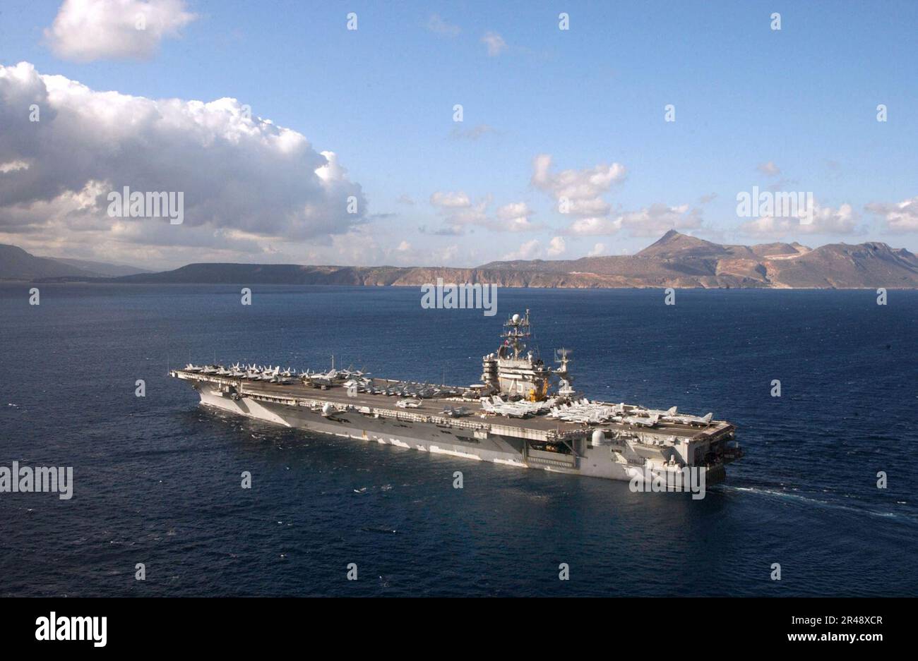 US Navy USS Harry S. Truman (CVN 75) and Carrier Air Wing Three (CVW-3 ...
